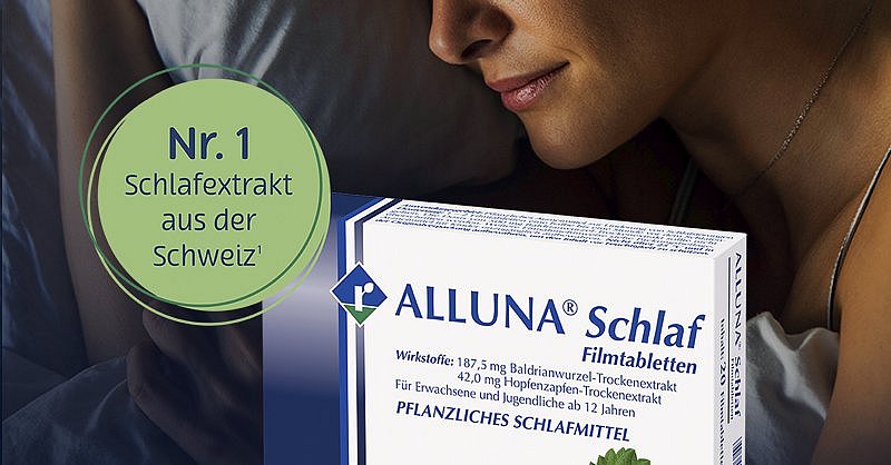 Mit ALLUNA® Schlaf zurück zum natürlichen Schlafrhythmus: ALLUNA® Schlaf